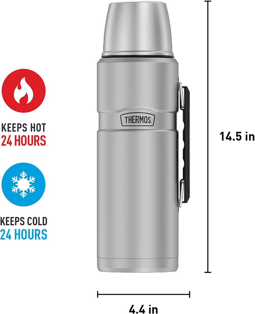 *BACKORDER Jan 2026* THERMOS Stainless King Vacuum-Insulated Beverage ...