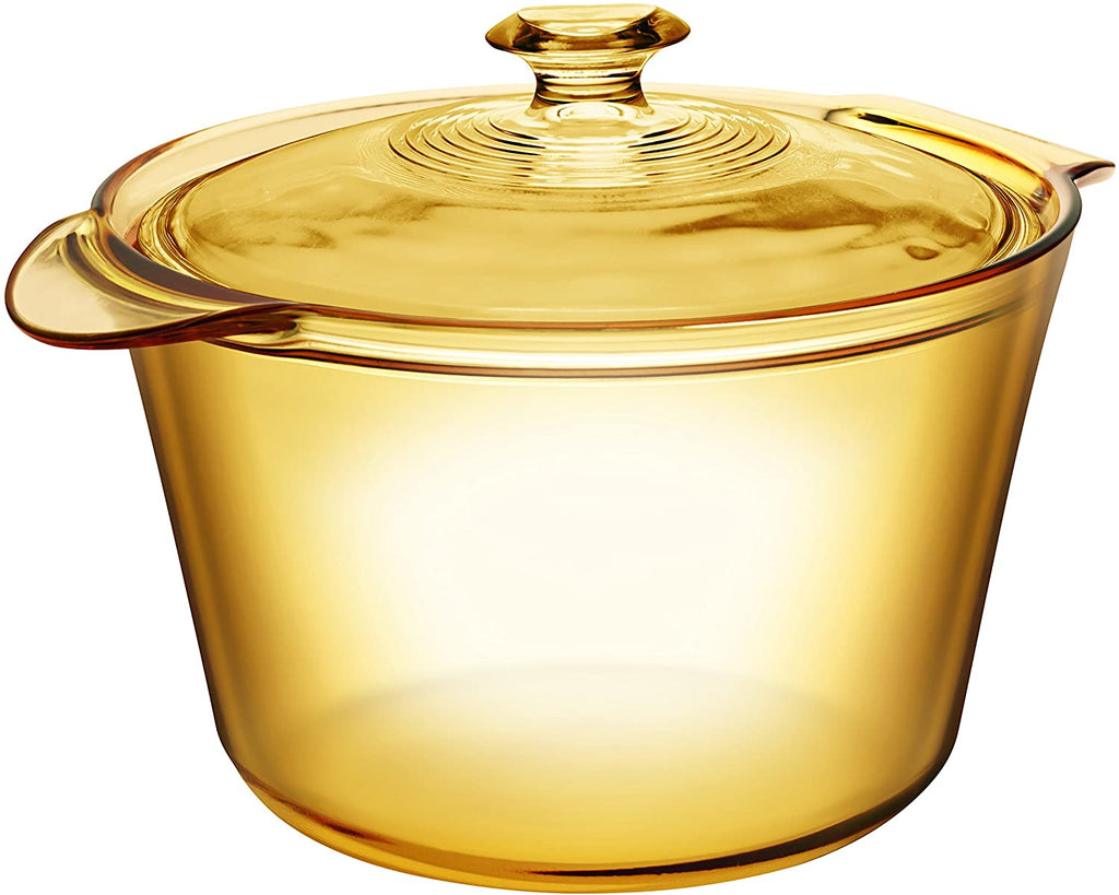 VISIONS 3.8 Litre Pyroceram Flair Cookpot with Glass Cover – Han Star Co.