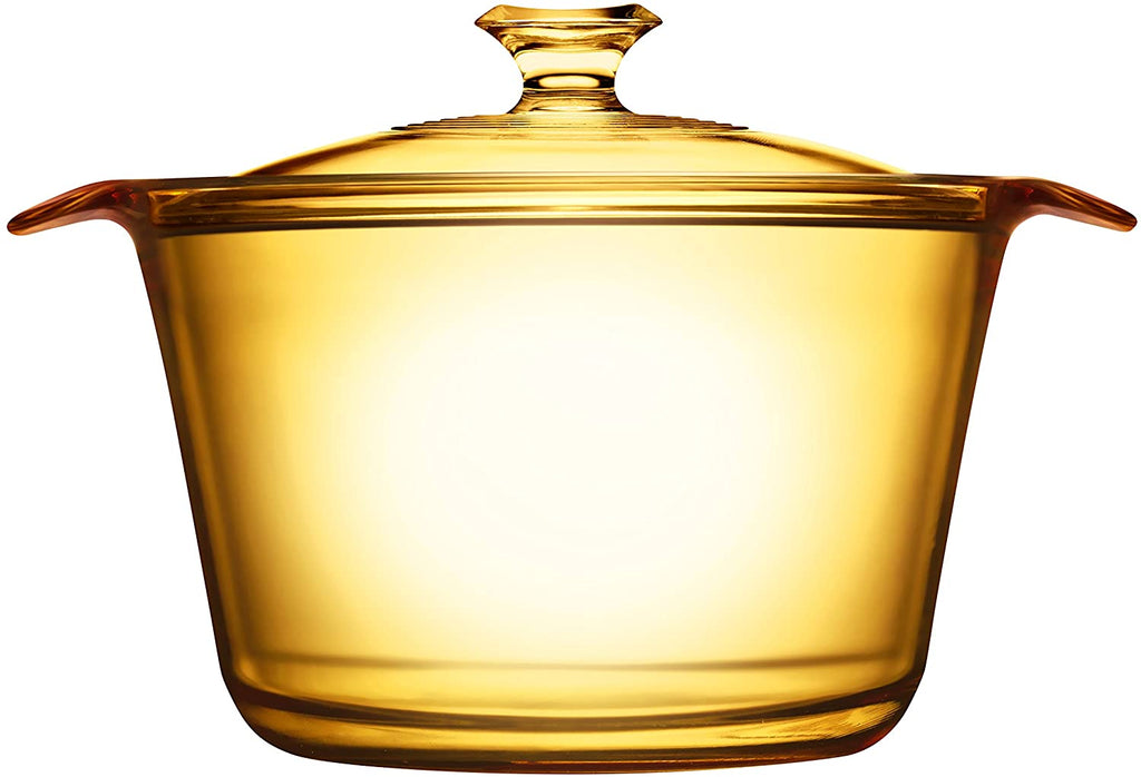 VISIONS 3.8 Litre Pyroceram Flair Cookpot with Glass Cover – Han Star Co.